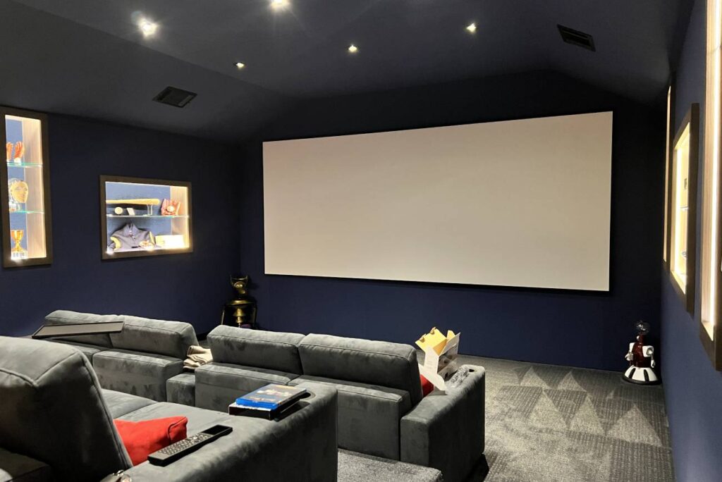 Movie Theater Style Living Room